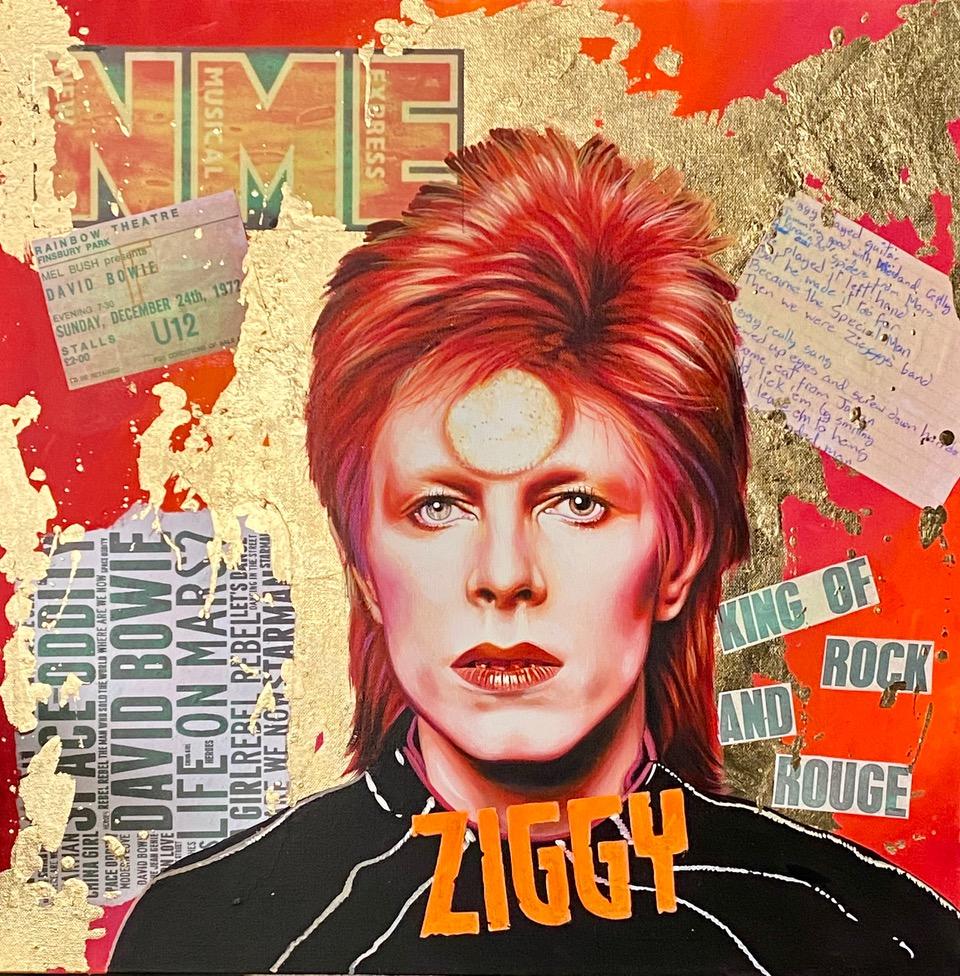 Roz Wilson - Rolling Stone Jimi - portrait moderne iconique célèbre ...
