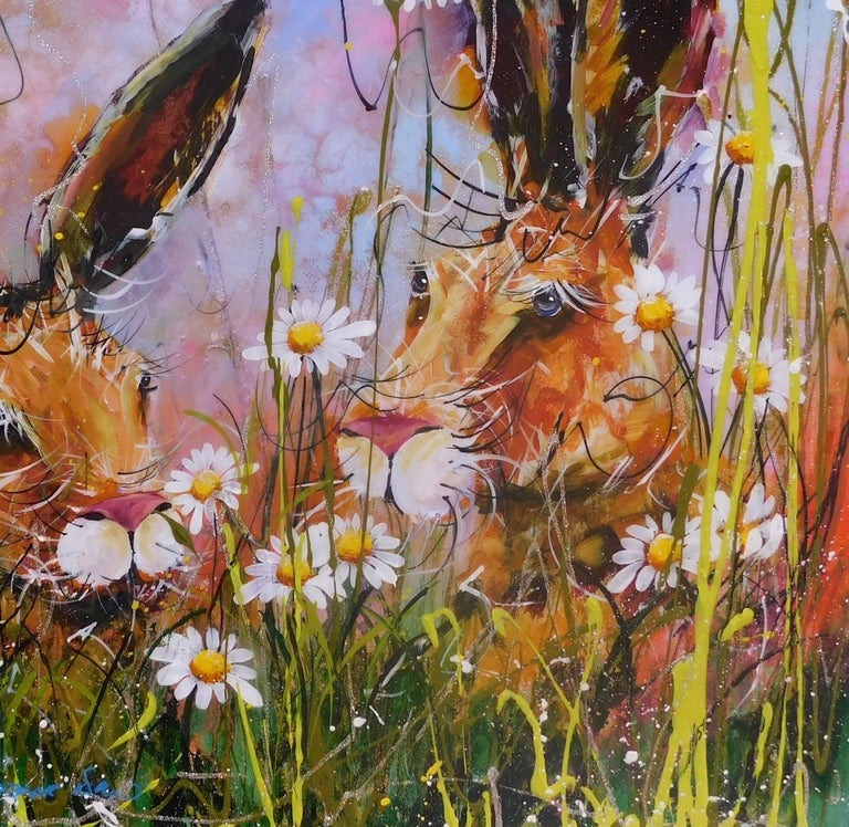Rozanne Bell - Spring Hares at 1stDibs