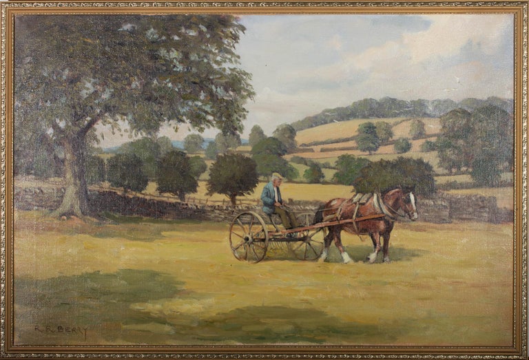 R.R. Berry - R.R. Berry - Contemporary Oil, Farming at 1stDibs