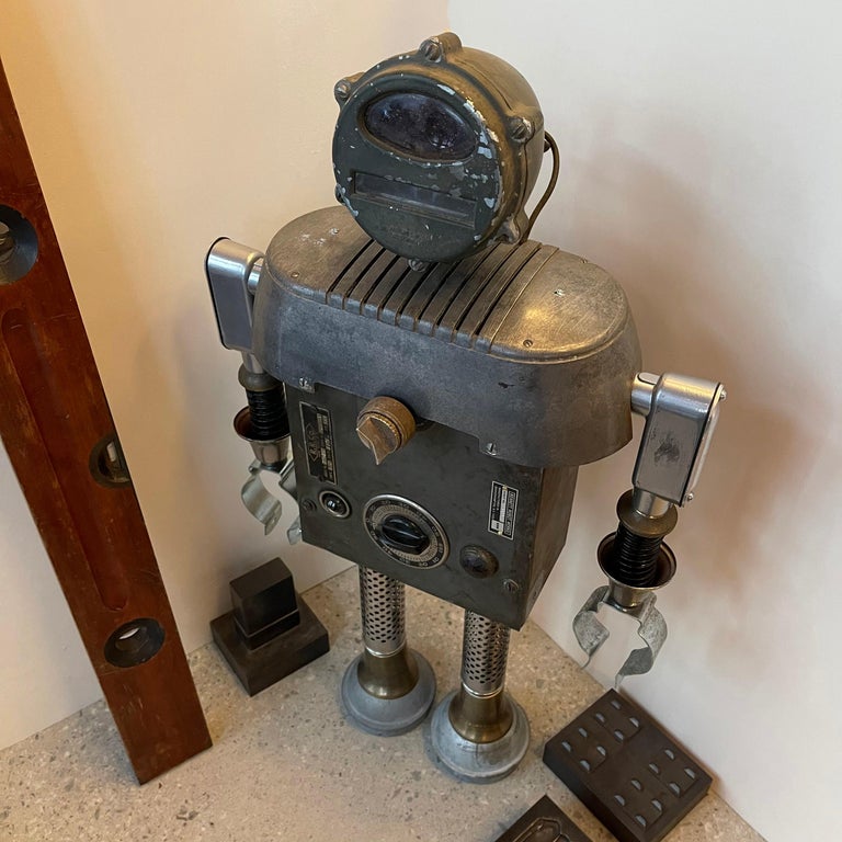 R.R. Robot Sculpture by Bennett Robot Works at 1stDibs