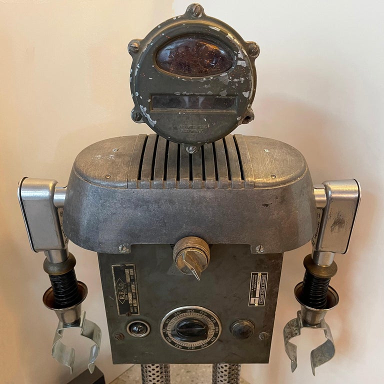 R.R. Robot Sculpture by Bennett Robot Works at 1stDibs