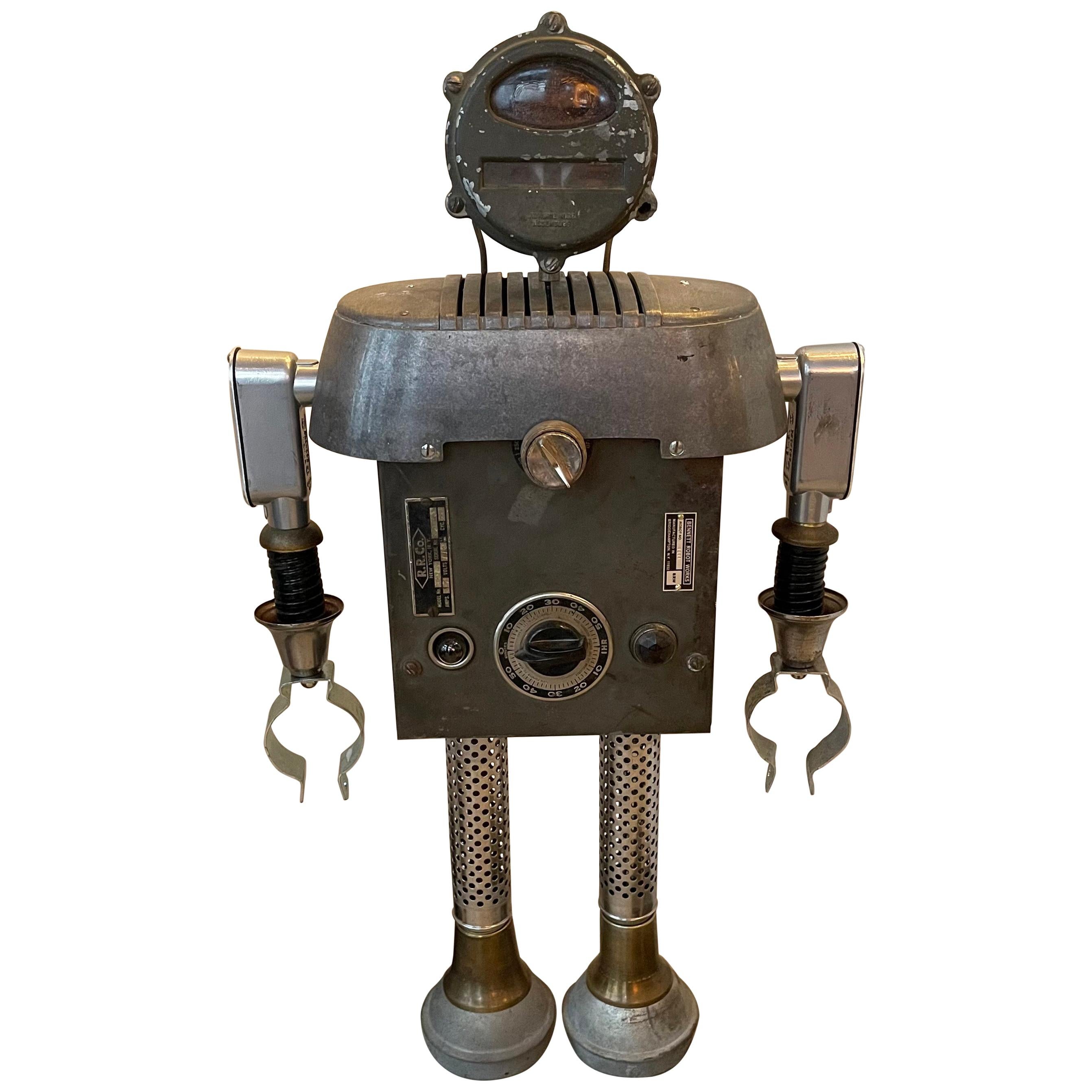 R.R. Robot Sculpture by Bennett Robot Works at 1stDibs