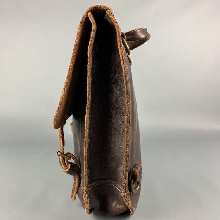 RRL by RALPH LAUREN Limited Edition Brown Studded Leather Bag at 1stDibs