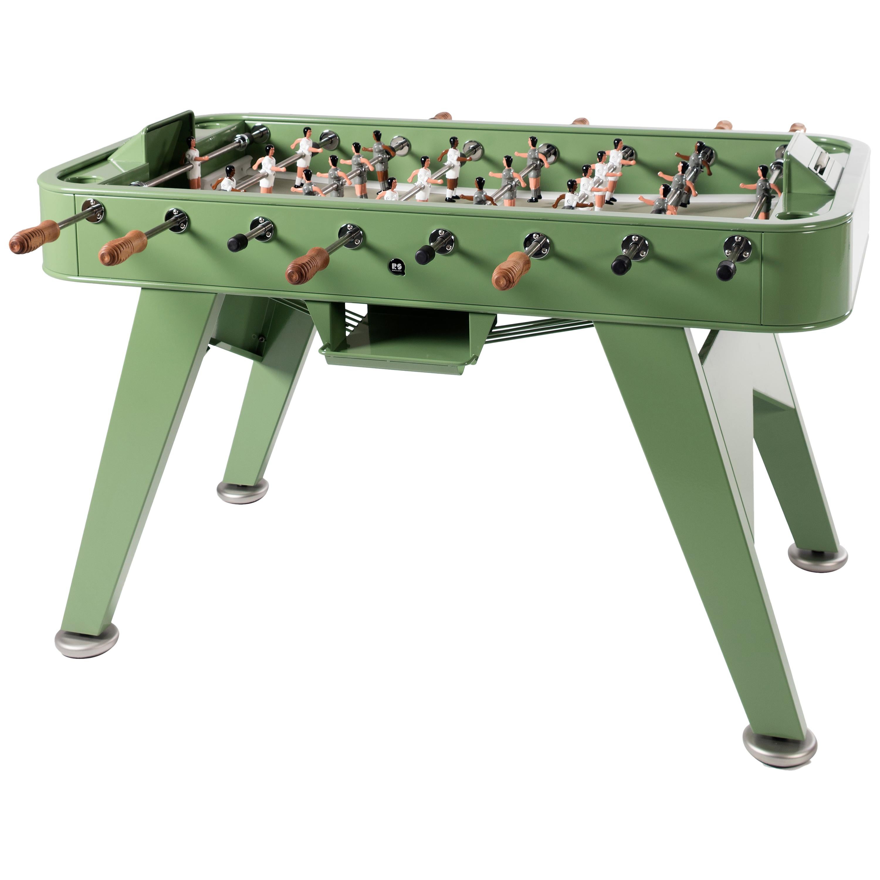 RS Barcelona RS2 Football Table in Silver Iron by Rafael Rodriguez For ...