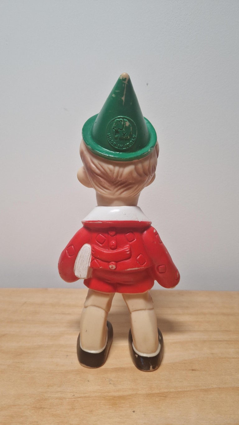 Rubber Pinocchio Squeaky Toy by Ledra Plastic Italy, 1960s For Sale at ...