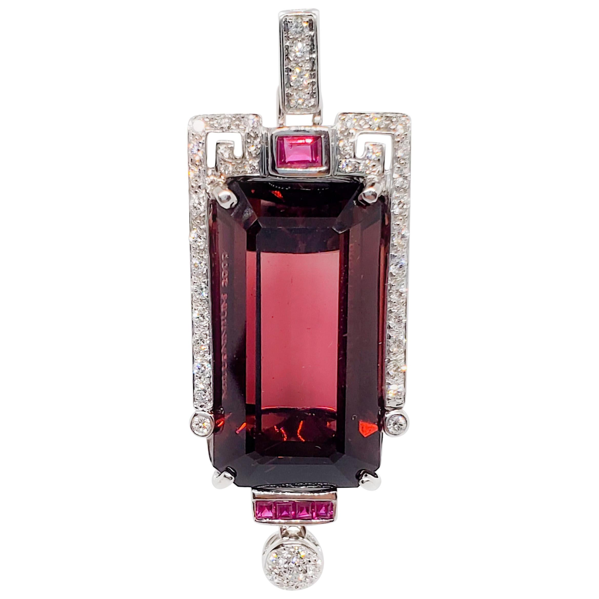 Diamond Gold Octagon Pendant For Sale (Free Shipping) at 1stDibs