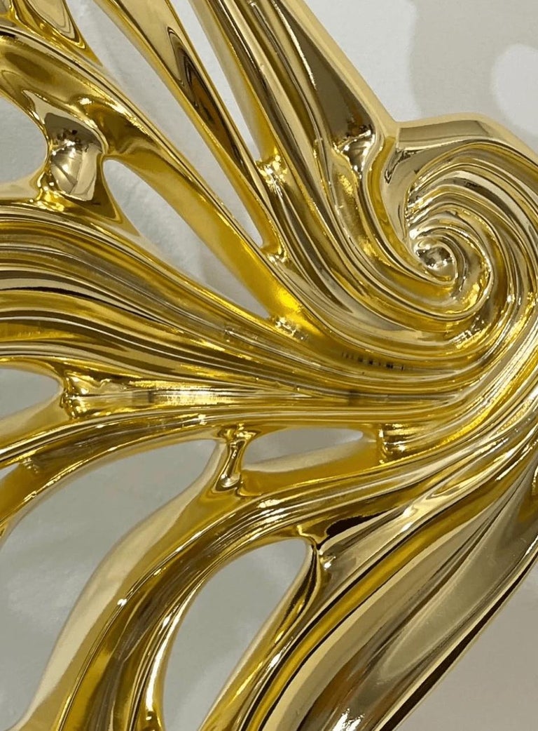 Rubem Robierb - Dream Machine, Gold Chrome For Sale at 1stDibs