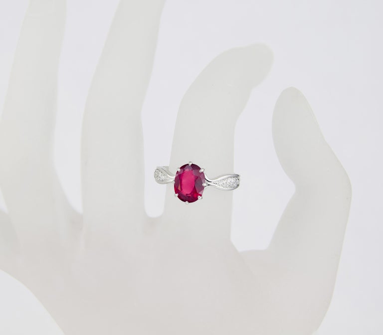 Customizable Ruby 14k Gold Ring, Oval Ruby Ring. Ruby Gold Ring For ...
