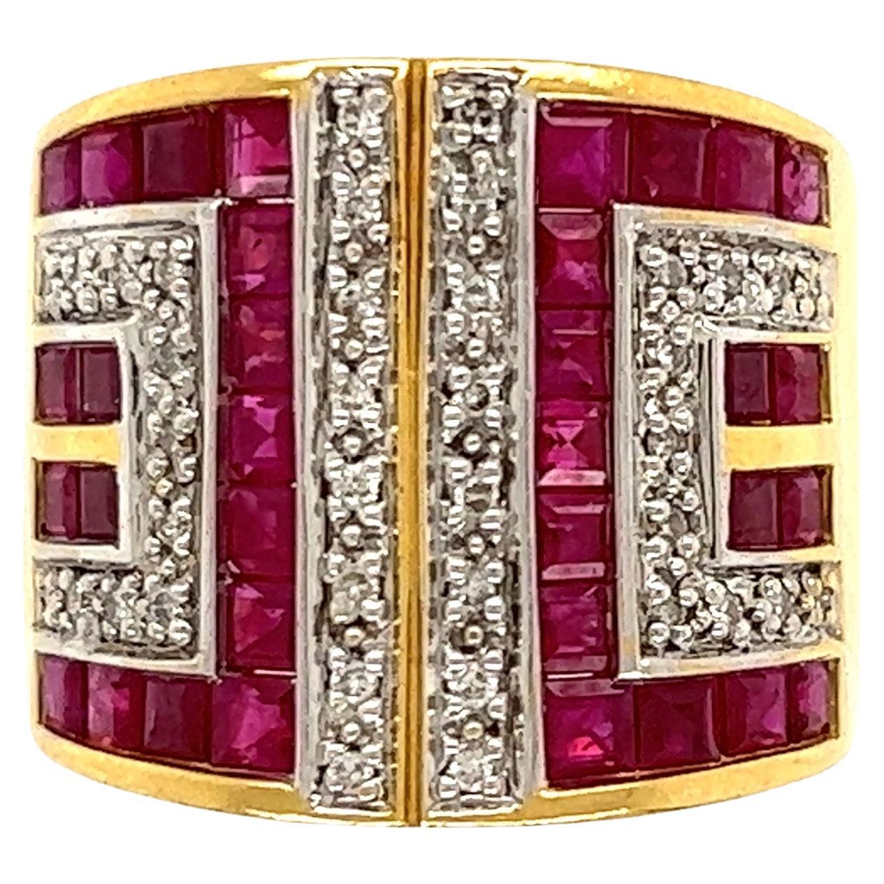 Cartier Gold and Enamel Cigar Ring at 1stDibs | cartier cigar band ring ...