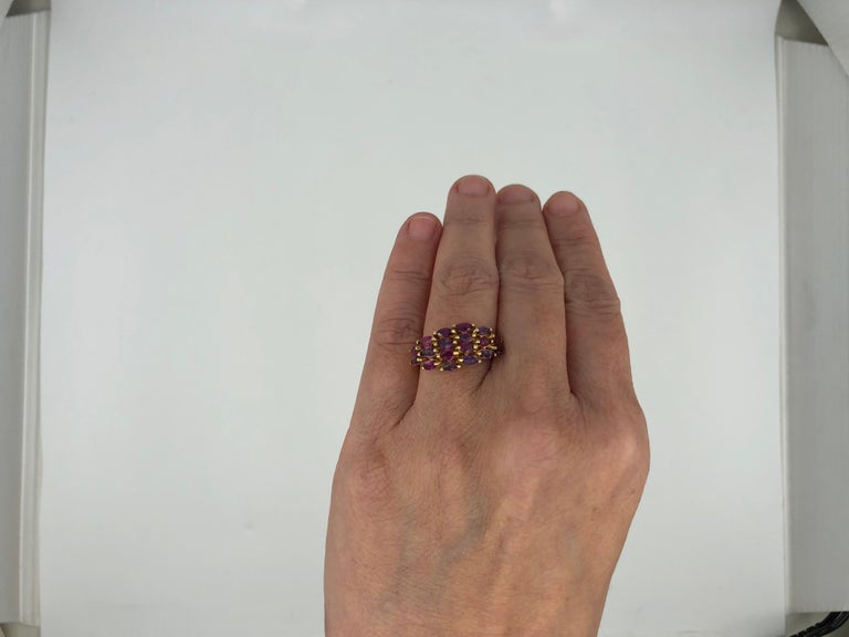 Customizable ELY ADAMS Ruby and Gold Ring For Sale at 1stDibs