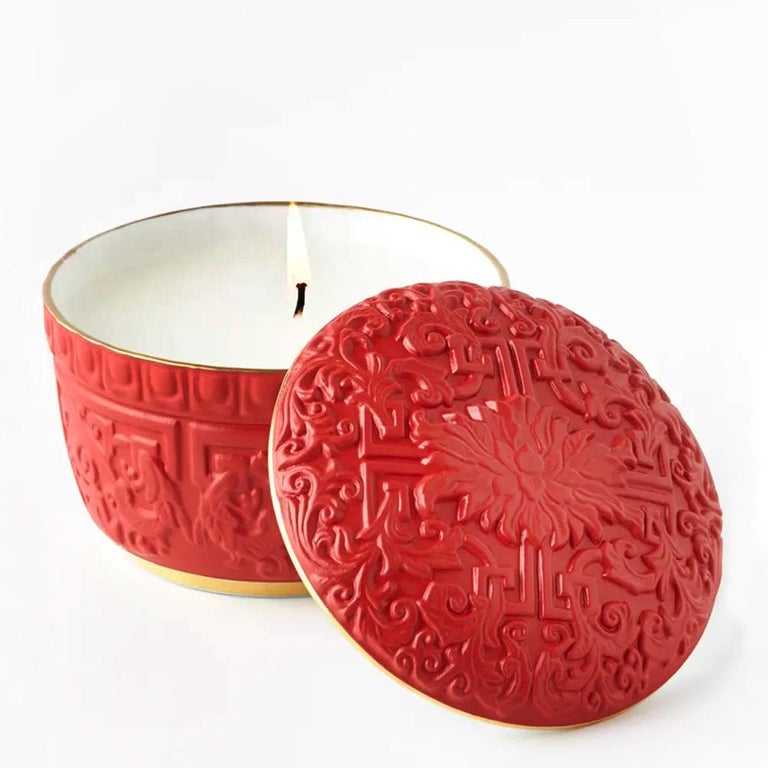 Ruby Candle For Sale at 1stDibs