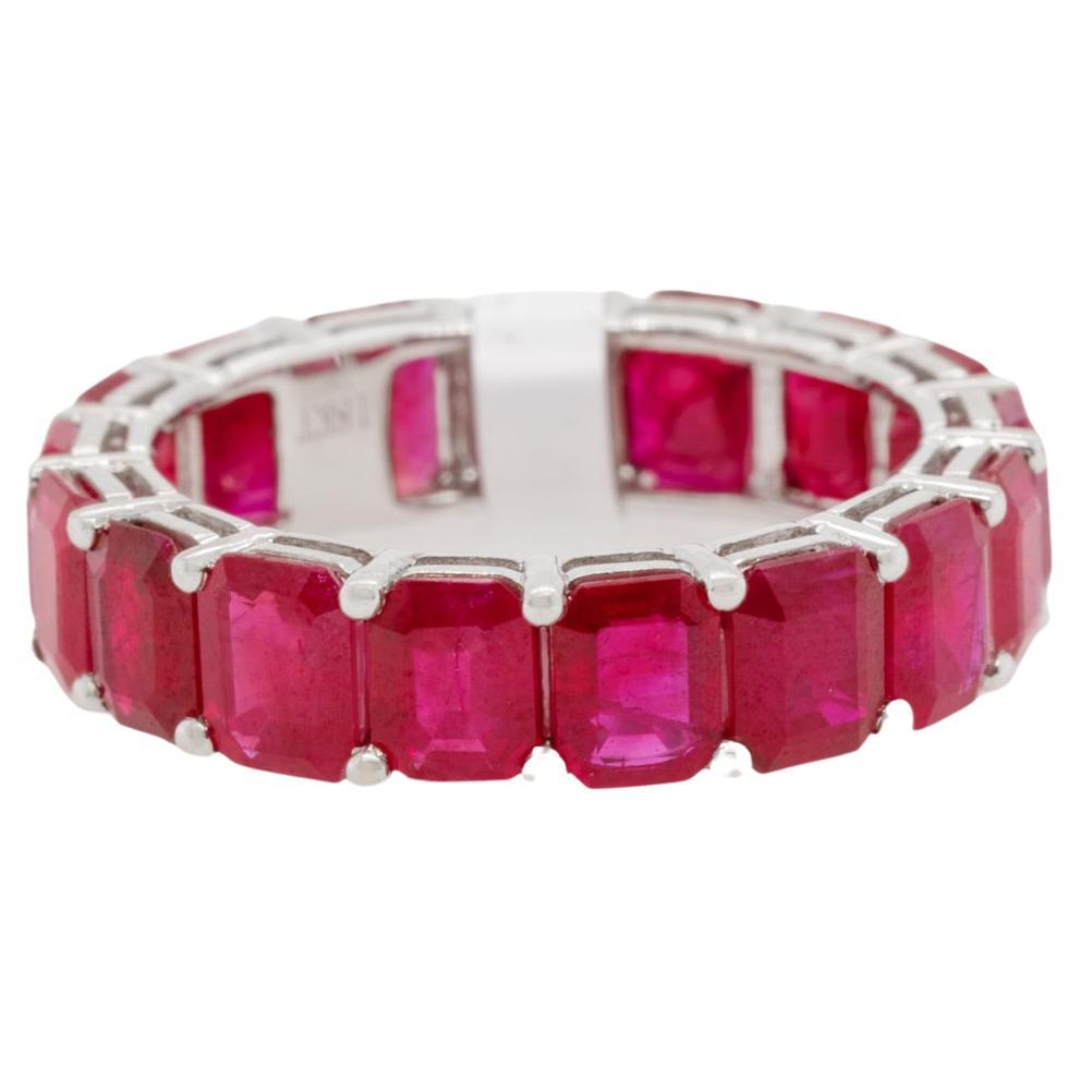 1960s 5.05 Carat Ruby 18 Karat Yellow Gold Bangle Ring For Sale at ...