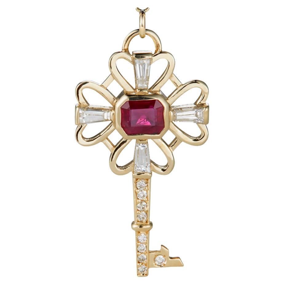 Georgian Regency Period Ruby Turquoise Treasure Chest Locket Charm at ...