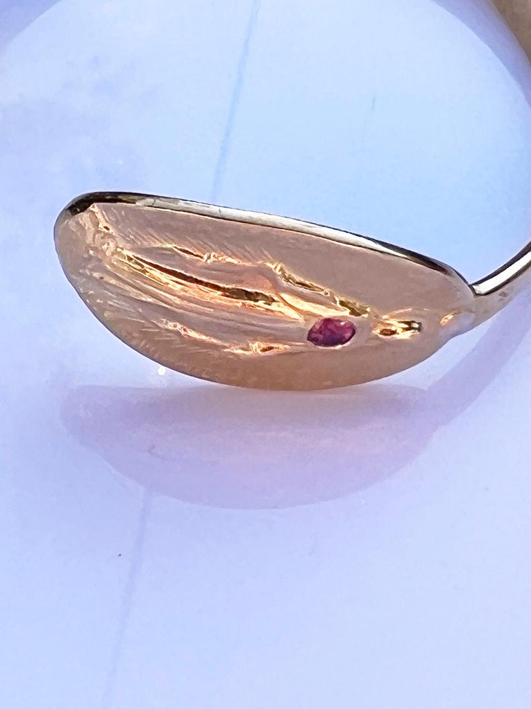 Ruby Opal Virgin Mary Spiritual Bracelet Cuff Bangle J Dauphin For Sale ...