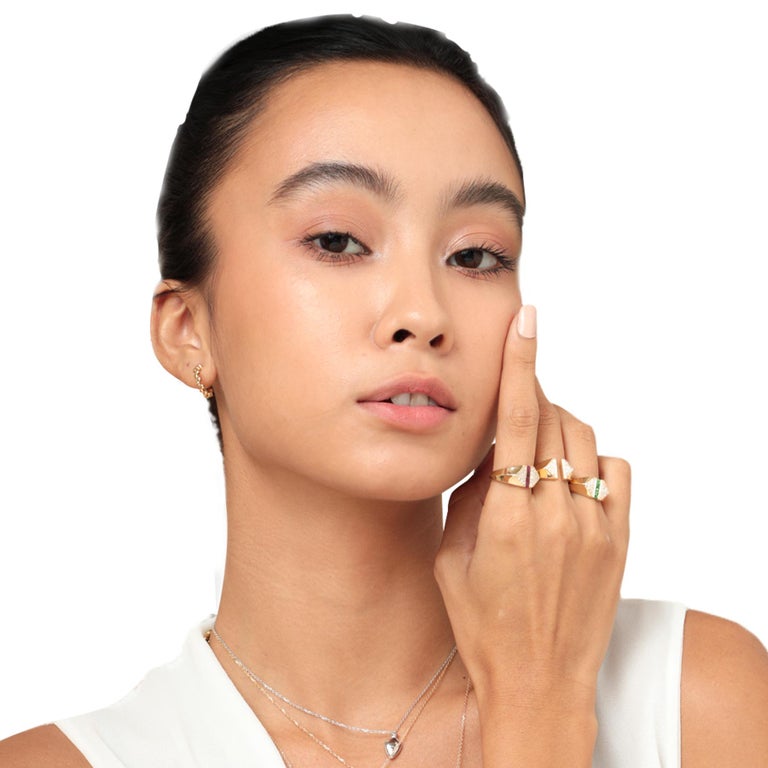 Customizable Ruby Ring, Revelation Pinky For Sale at 1stDibs | signet ...