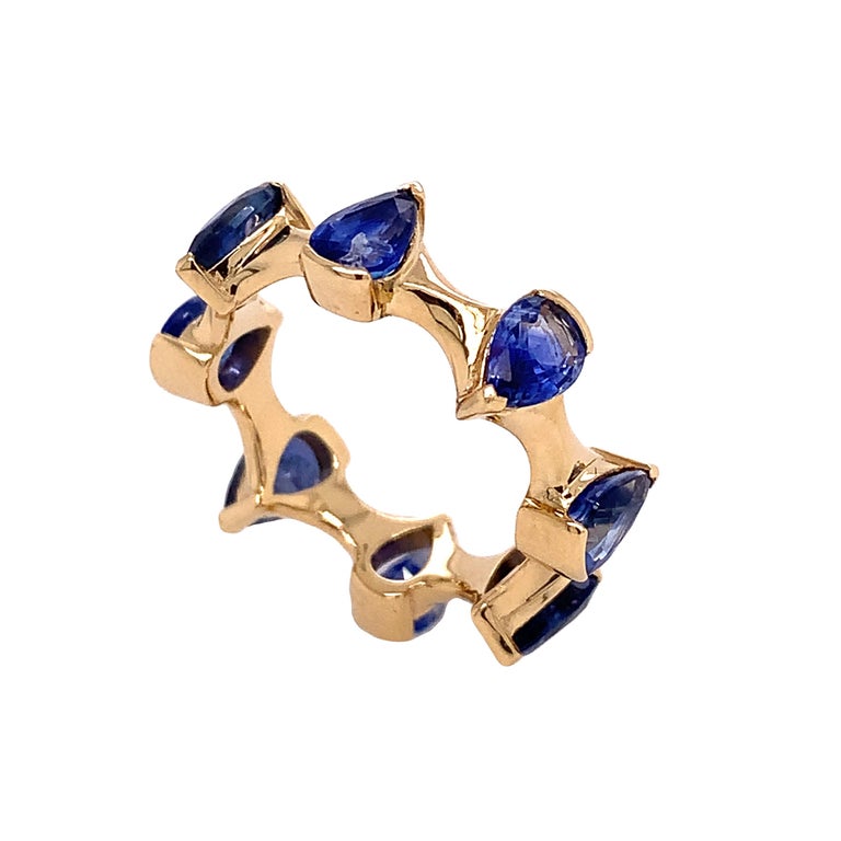 Ruchi New York Blue Sapphire Ring For Sale at 1stDibs