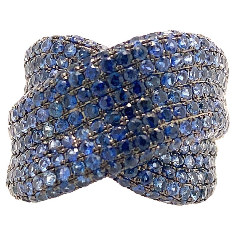 Ruchi New York Blue Sapphire Ring at 1stDibs
