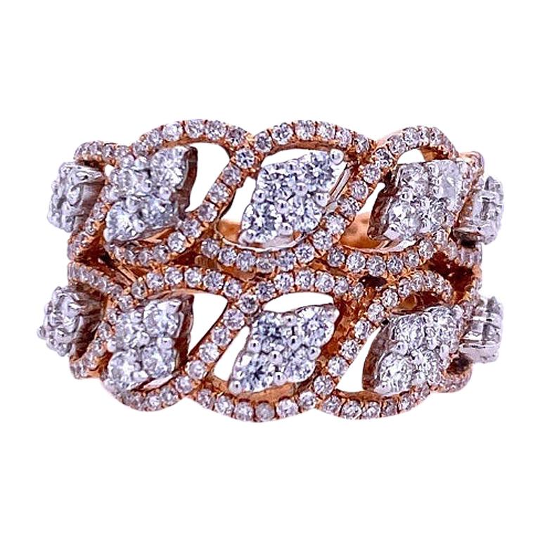 Ruchi New York Diamond Cocktail Ring For Sale at 1stDibs