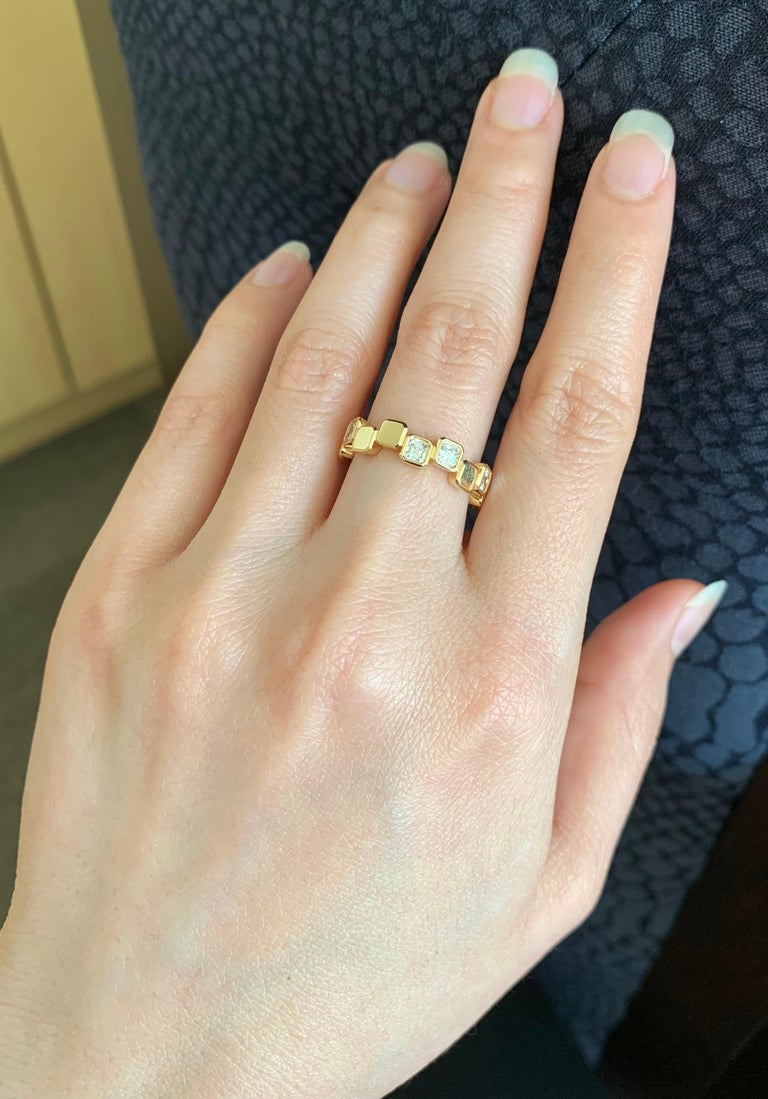 Ruchi New York Diamond and Gold Ring For Sale at 1stDibs