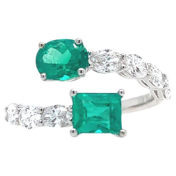 JAG New York Amethyst and Diamond Ring Created in Platinum For Sale at ...