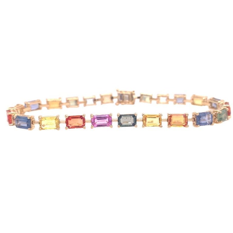 Ruchi New York Multi Sapphire Bracelet For Sale at 1stDibs