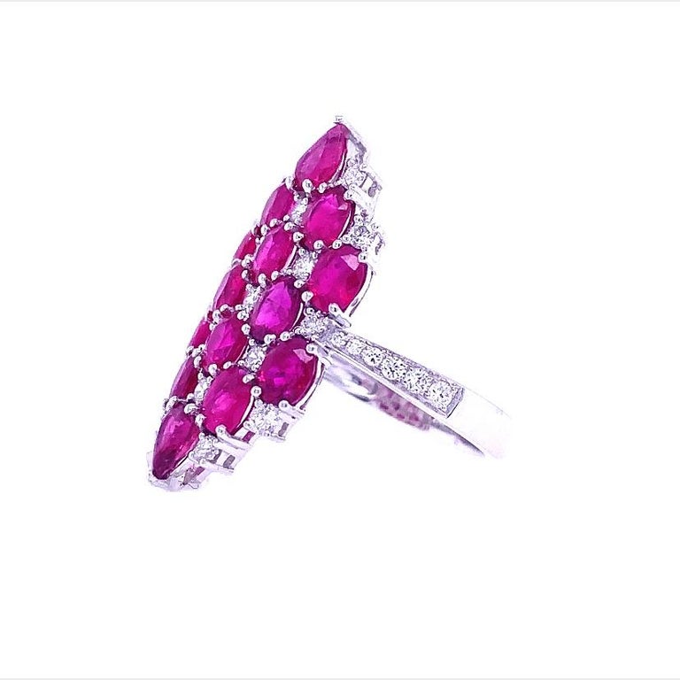 Ruby and Diamond Ring For Sale at 1stDibs