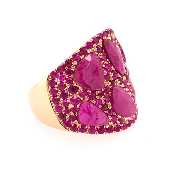 Ruchi New York Slice Ruby Ring For Sale at 1stDibs