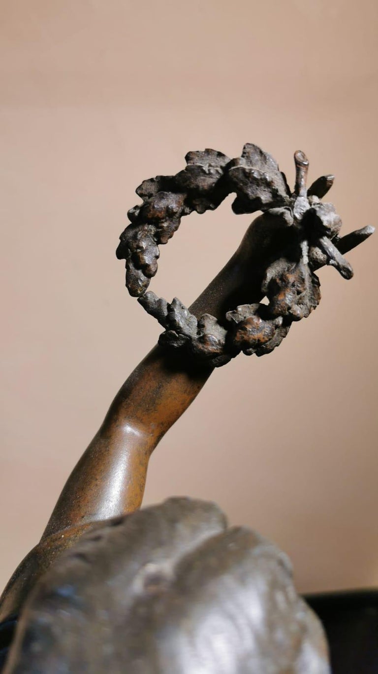 Ruchot Jean Charles French Sculptor Art Noveau Statue of "Science" in ...