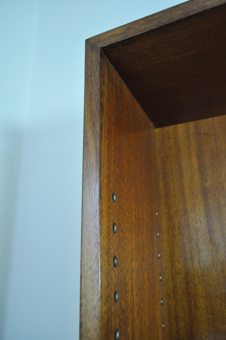 Rud. Rasmussen Bookcase in Two Sections Made of Solid Mahogany at 1stDibs
