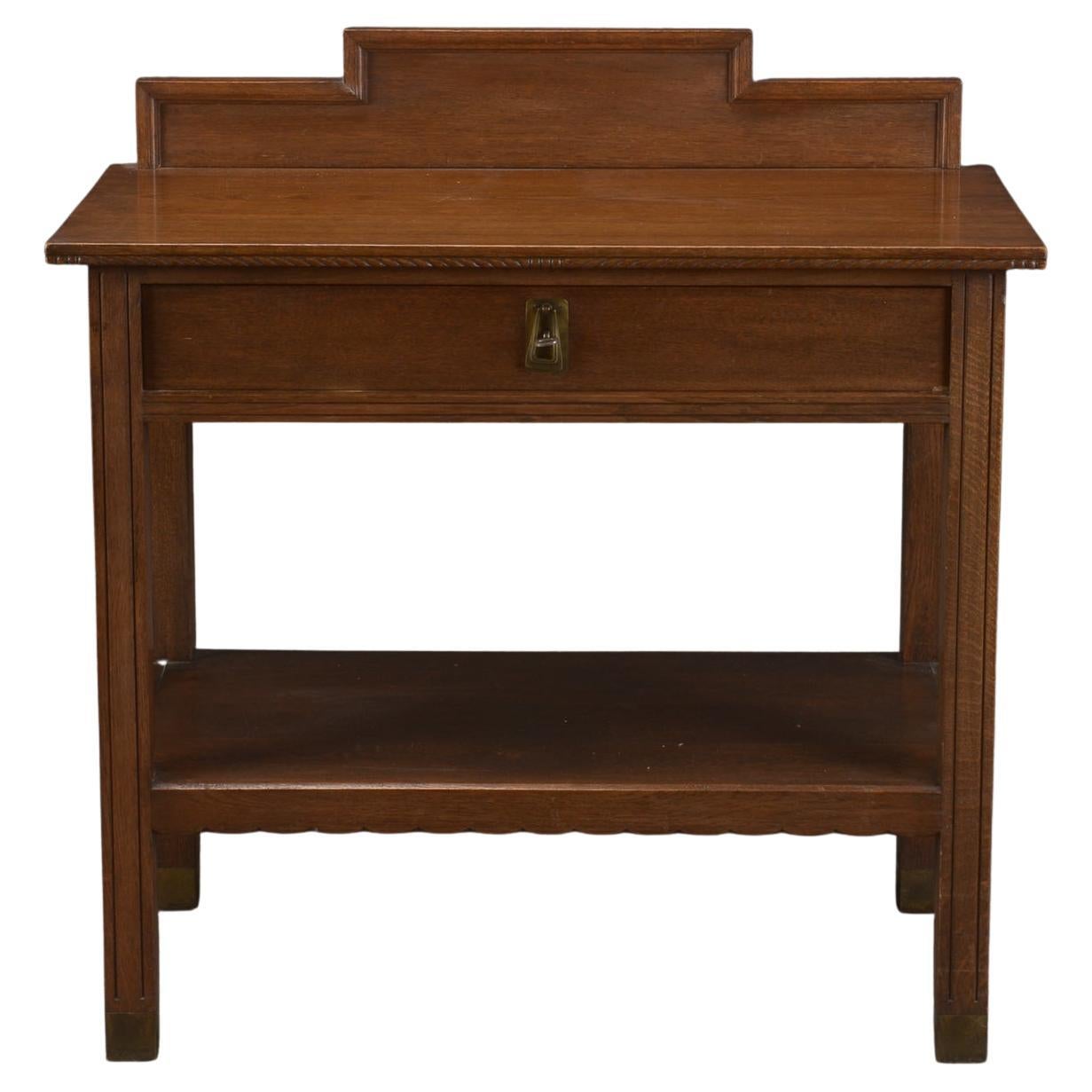 Rud Rasmussen Side Table, Oak, Signed For Sale at 1stDibs