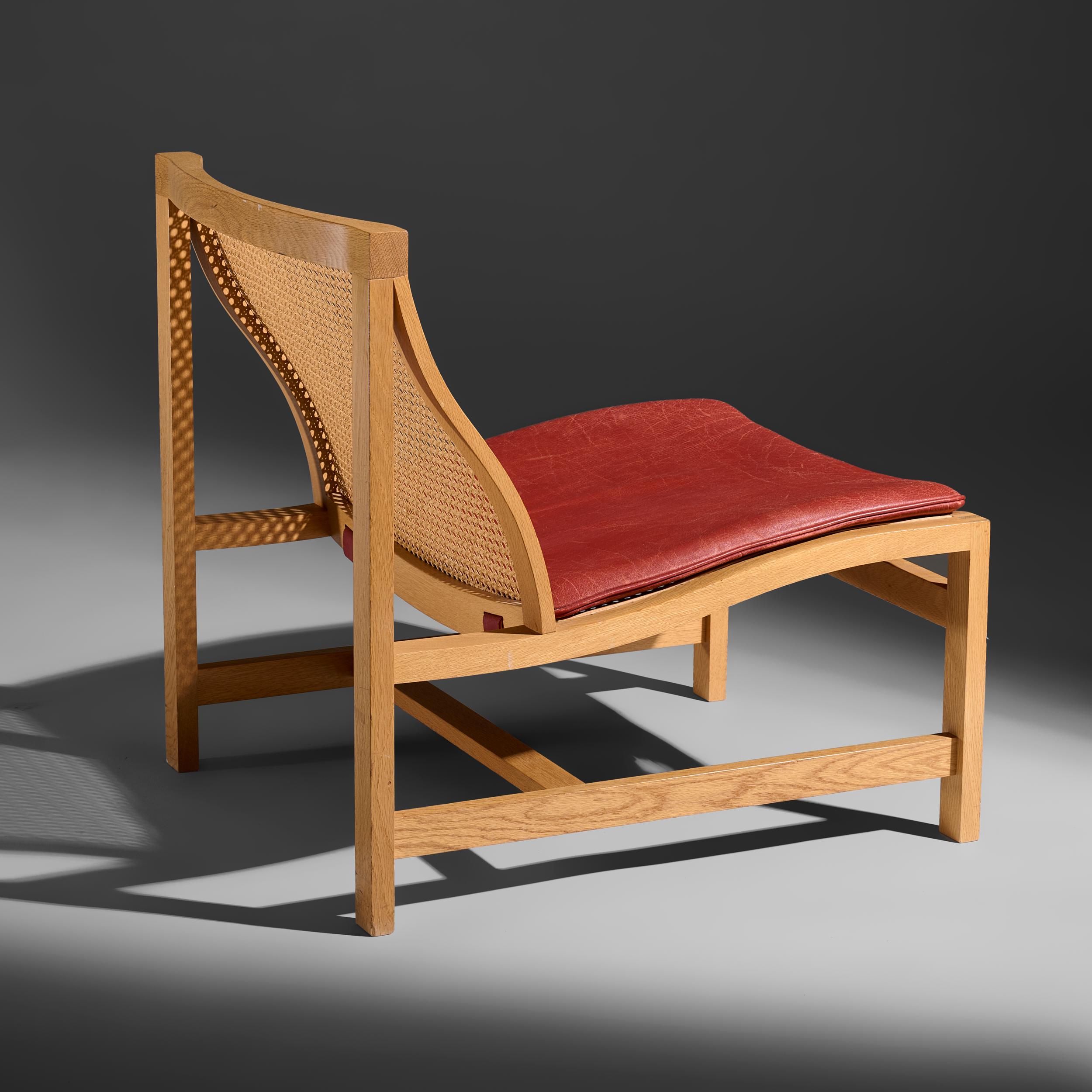 Rud Thygesen and Johnny Sorensen "King" lounge chairs, pair for Botium ...