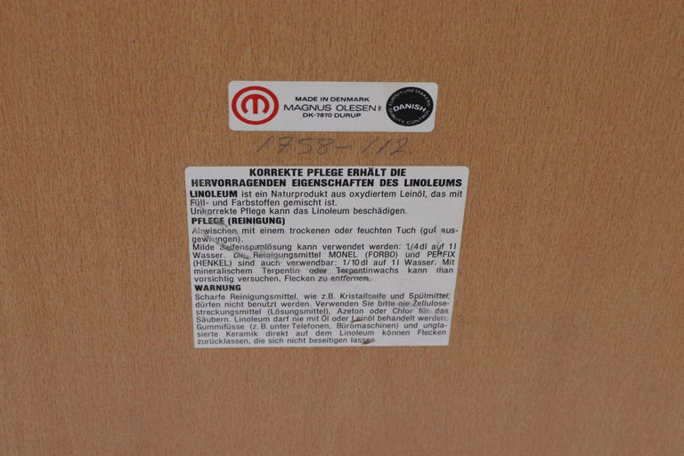 Rud Thygesen and Johnny Sørensen Square Danish Table for Magnus Olesen ...