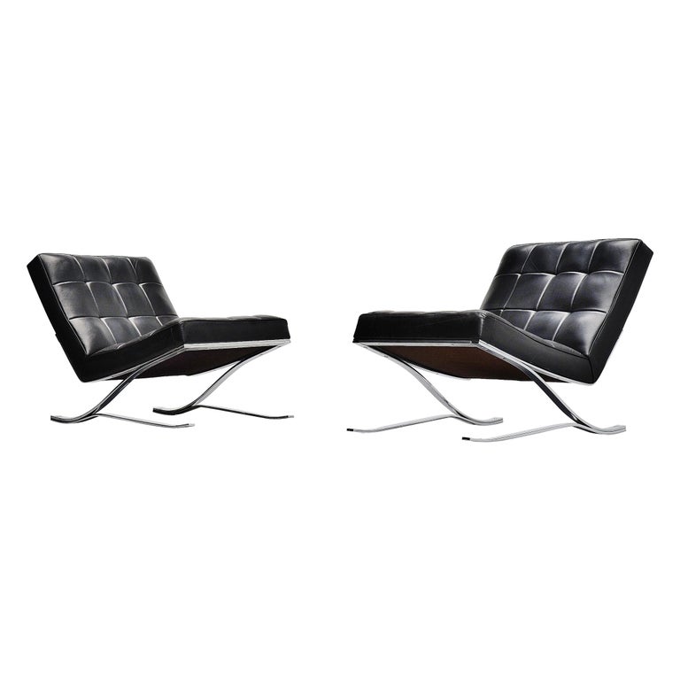 Rudolf Horn Konferstar Lounge Chairs Röhl, Germany, 1964 at 1stDibs