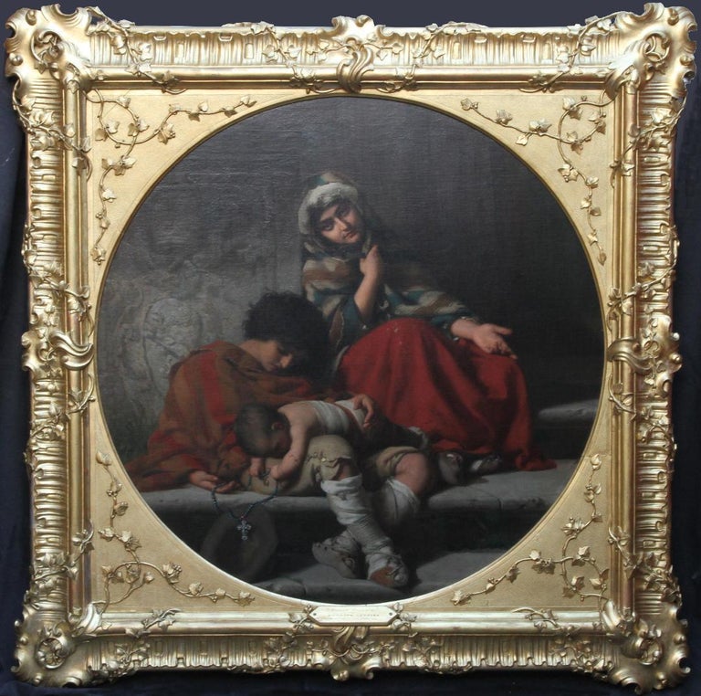 Rudolf Lehmann - Charity - Royal Academy exhib. 19thC art Pre ...