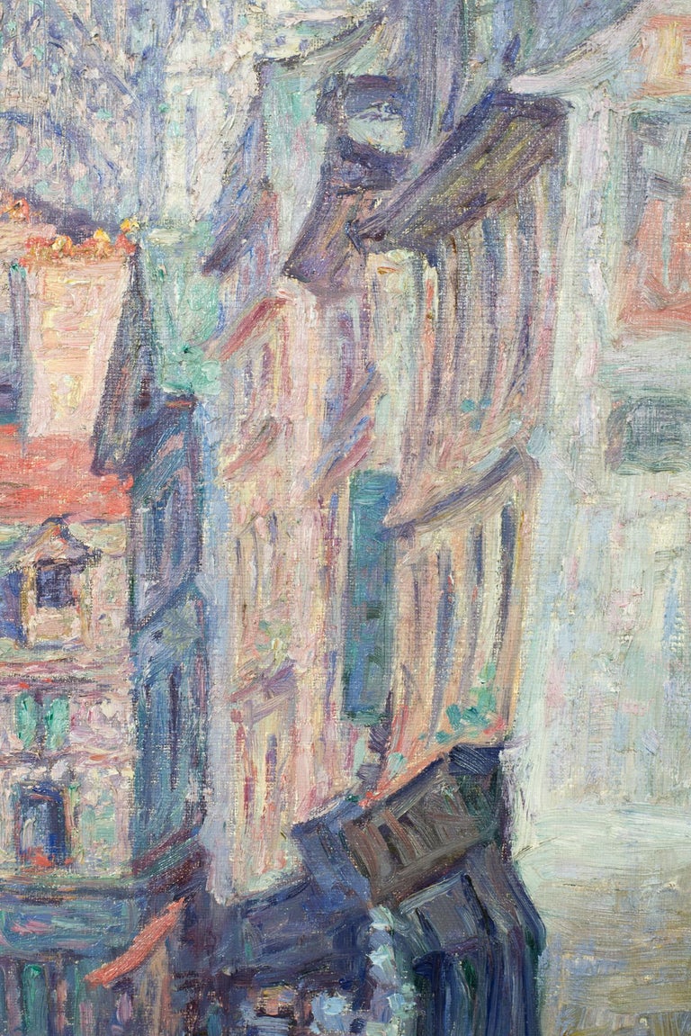 Rudolf Quittner "Rouen Cathedral“ Oil on Canvas, circa 1900 For Sale at ...