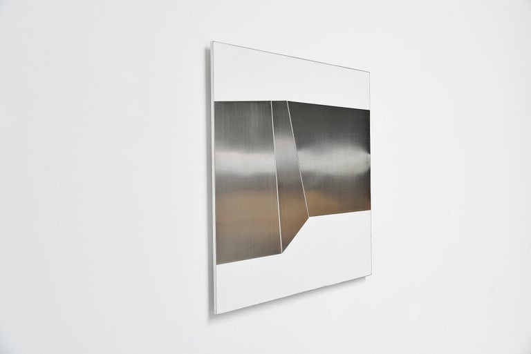 Rudolf Wolf Abstract Stainless Artwork 1972 / 5 For Sale at 1stDibs