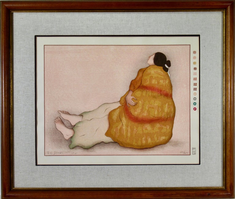 Rudolph Carl Gorman - Yuyake For Sale at 1stDibs