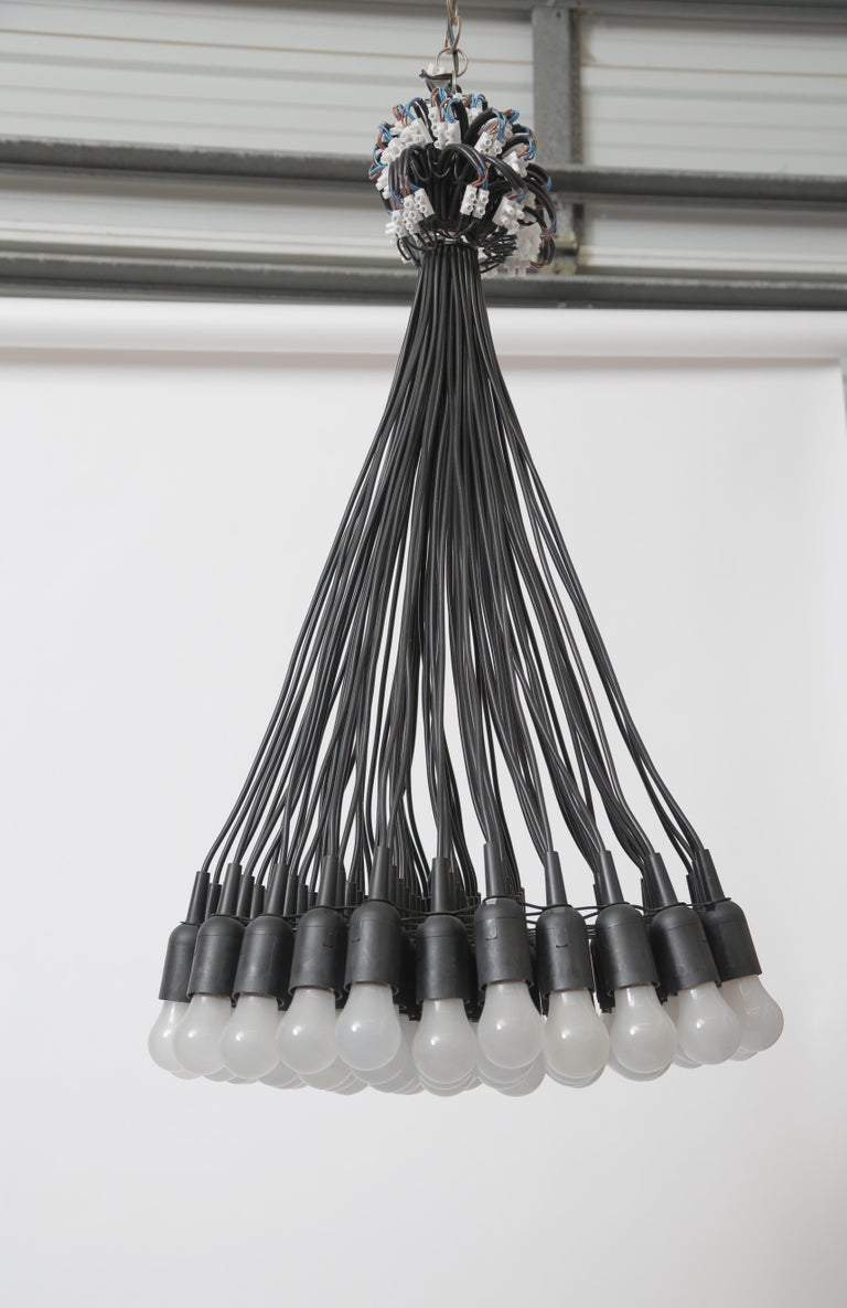 Rudy Graumans 85 Lamps Chandelier For Sale at 1stDibs