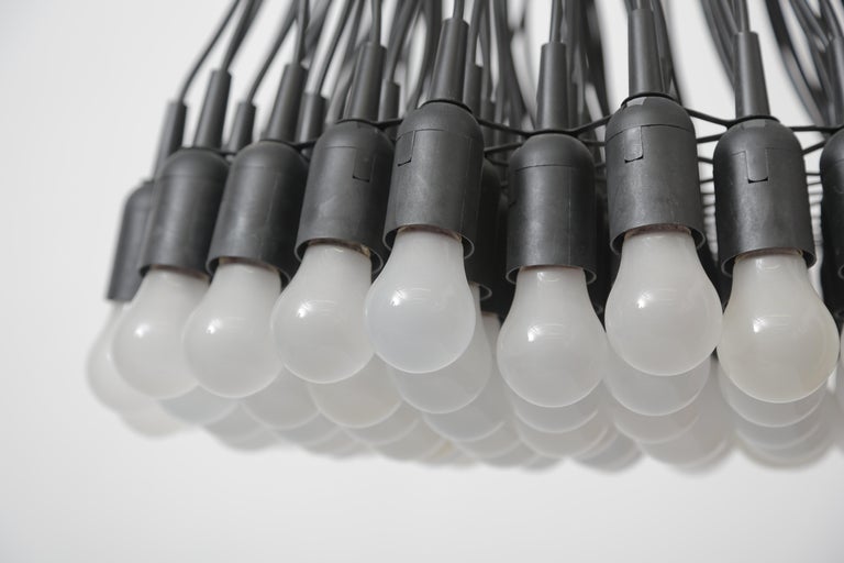 Rudy Graumans 85 Lamps Chandelier For Sale at 1stDibs