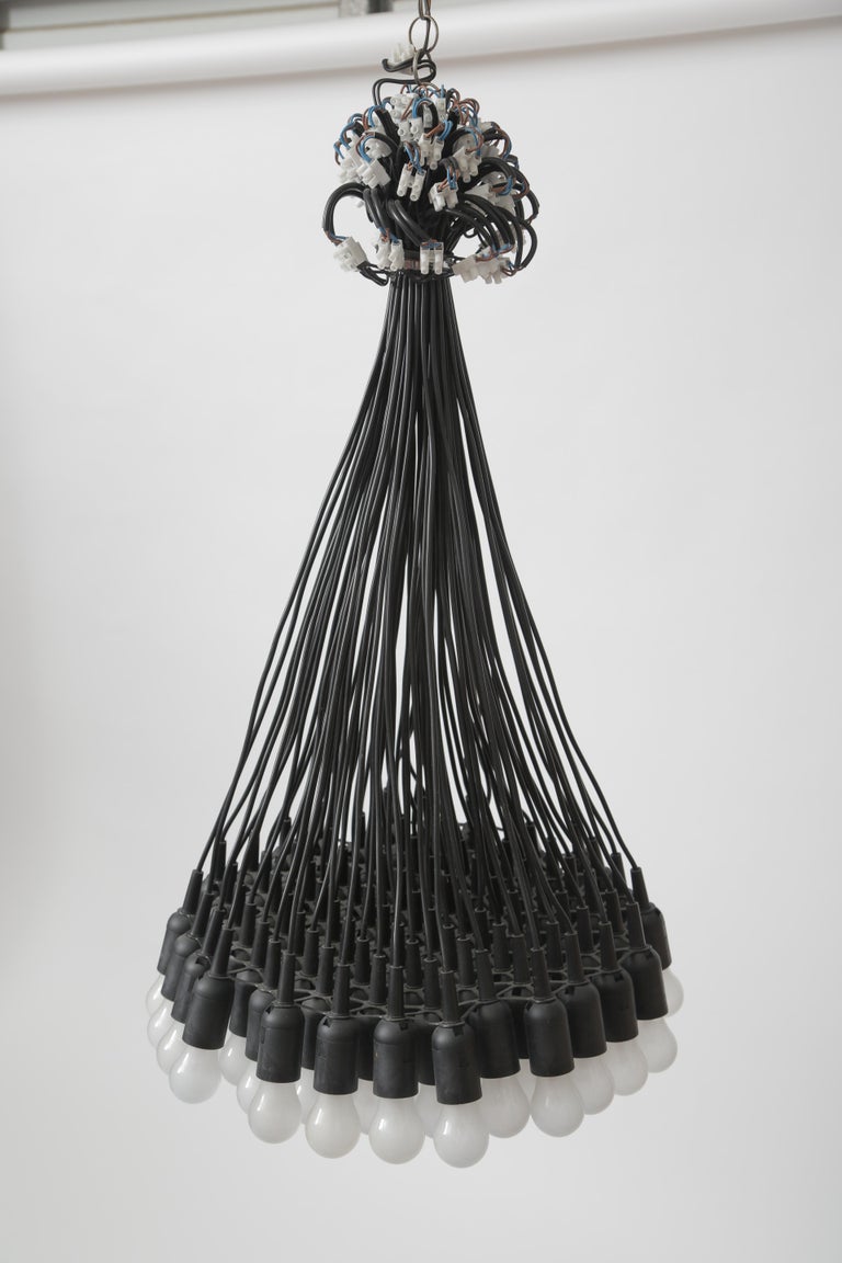 Rudy Graumans 85 Lamps Chandelier For Sale at 1stDibs