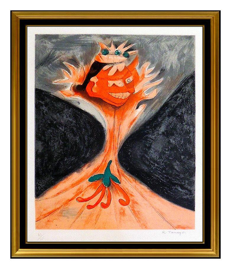 Tamayo Signed - For Sale on 1stDibs | color tamayo