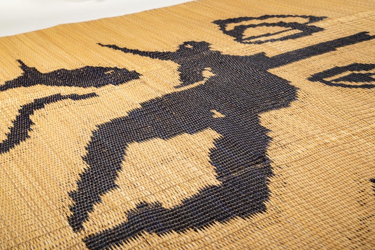 Unique and Poetic: Handcrafted Natural Fiber Mat by Artist Meriem ...