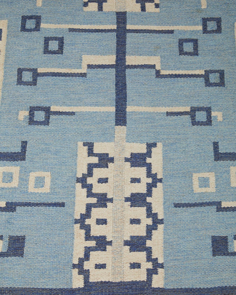 Rug Designed by Agda Österberg, Sweden, 1950’s at 1stDibs