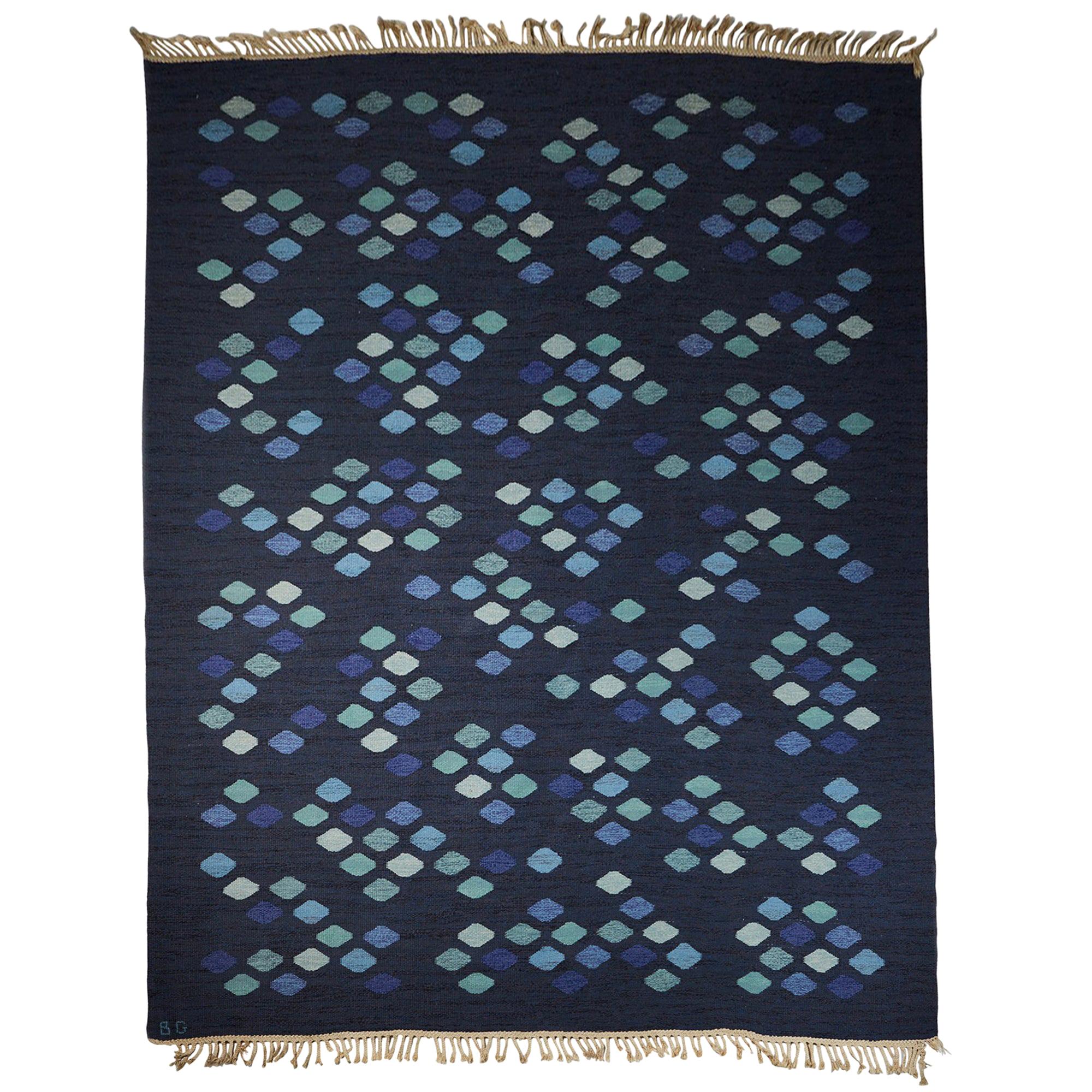 Traditional Swedish Rag Rug, 1950s For Sale at 1stDibs | traditional ...