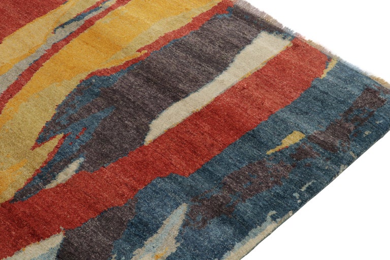 Rug and Kilim’s Modern Rug in a Multicolor Abstract Pattern For Sale at ...