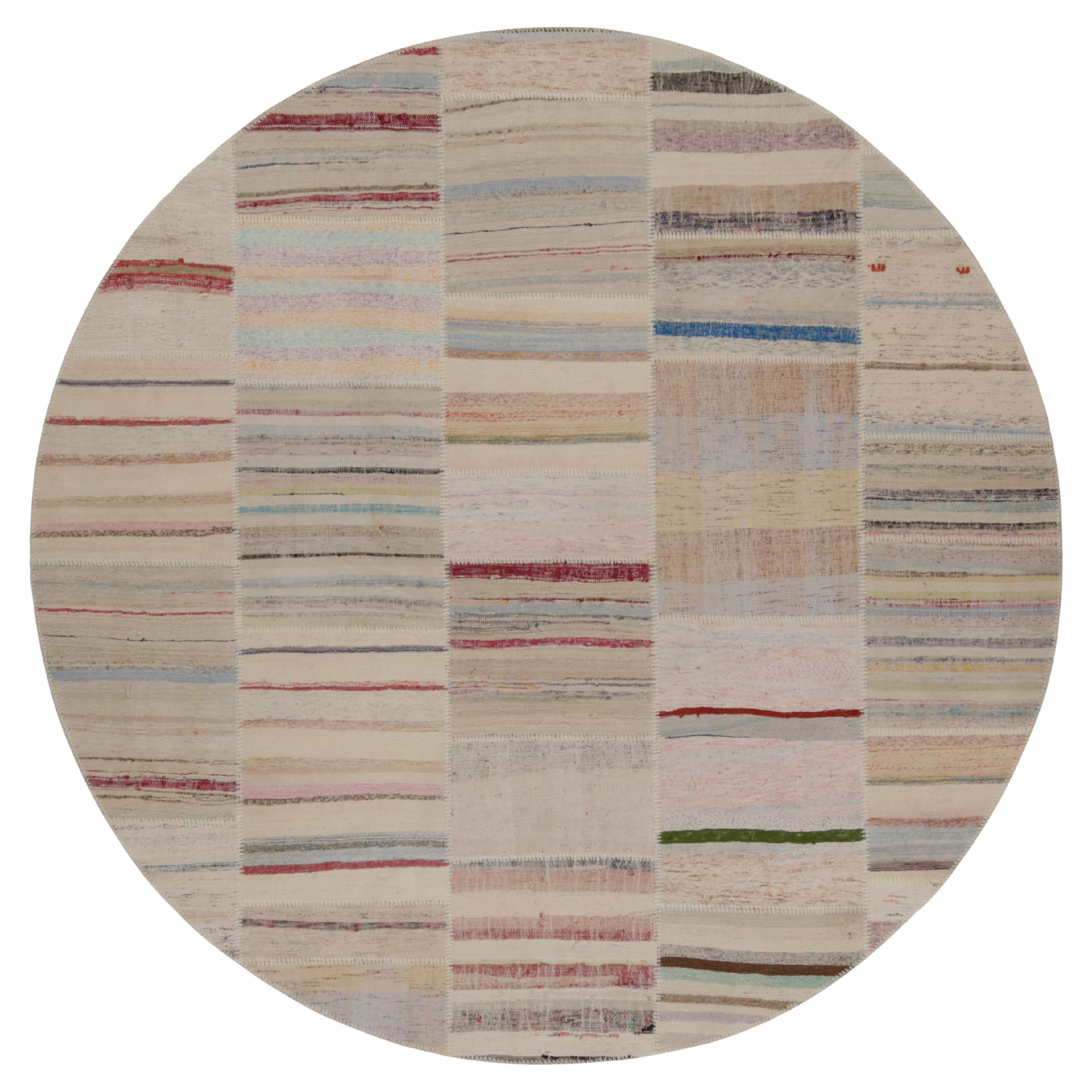 Rug and Kilim's Abstract Circle Rug "Roses" by Michal Cole For Sale at ...