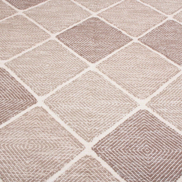 Rug and Kilim’s Scandinavian-Inspired Morocco Diamond Beige-Brown ...