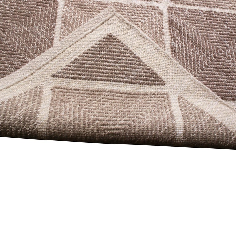 Rug and Kilim’s Scandinavian-Inspired Morocco Diamond Beige-Brown ...