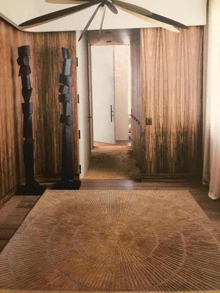 Custom Rug "Nautilus" Designed by Damien Langlois Meurinne For Sale at ...