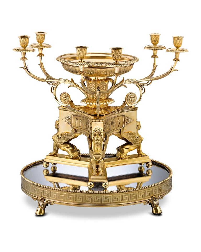 Rundell, Bridge and Rundell Regency Centerpiece and Plateau at 1stDibs ...